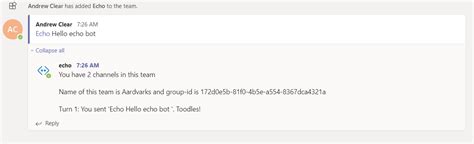 Preview Release Of Net Teams Bot Builder V4 Sdk Microsoft 365