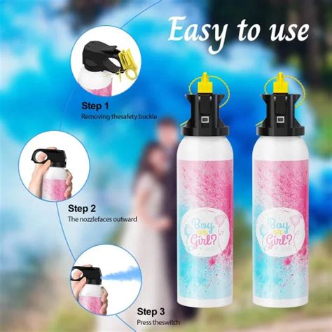 Gender Reveal Fire Extinguisher Color Blasters 300gm Big Blue