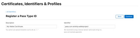 How To Make An Apple Pass Type Certificate For Mobile Wallet Airship Support