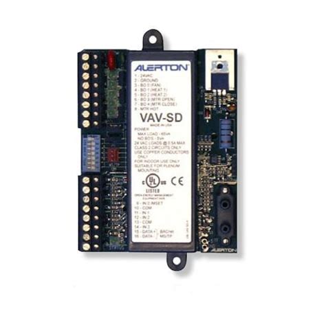 Single Duct Vav Controller Room And Zone Controllers Building