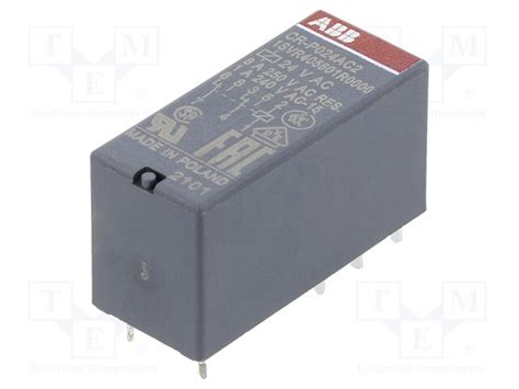 1SVR405601R0000 ABB - Relay: electromagnetic | DPDT; Ucoil: 24VAC; 8A ...
