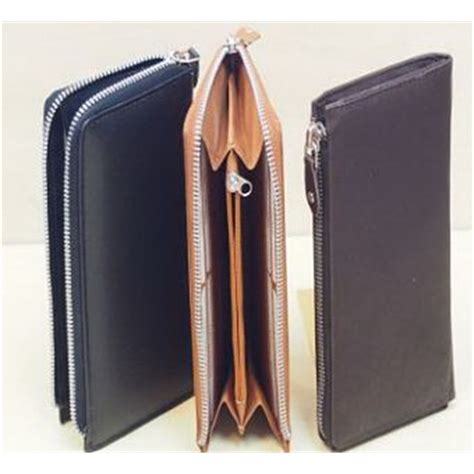 Half Round Zip Around Ladies Wallet Mak Leather
