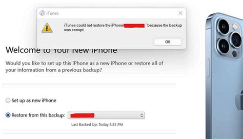 5 Ways To Fix Iphone Backup Corrupt Error
