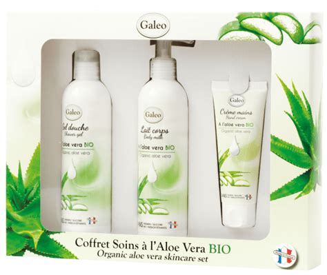 Galeo Coffret soins à l aloe vera biologique Jardiland