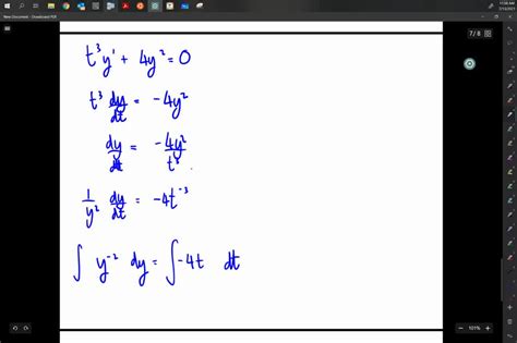 solved solving by separation use separation of variables to obtain