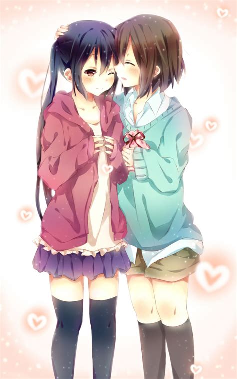 Nakano Azusa And Hirasawa Yui K On Drawn By Saya Ccmkk Danbooru