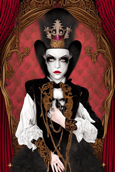 Vampire Royalty Graphic · Creative Fabrica