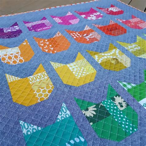 25 Purrfect And Adorable Cat Quilt Patterns • Craft Passion