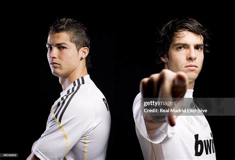 Cristiano Ronaldo And Kaka Of Real Madrid Pose During A Photo Session News Photo Getty Images