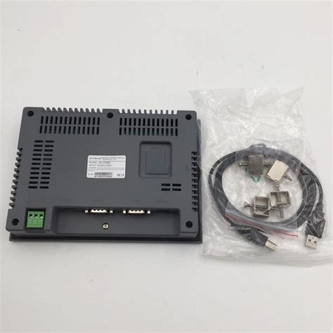 7 Inch Hmi Touch Screen Operator Panel Interface Sd Card And Cable