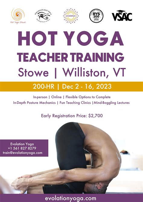 Yoga Teacher Training In Vermont With Vsac Grants