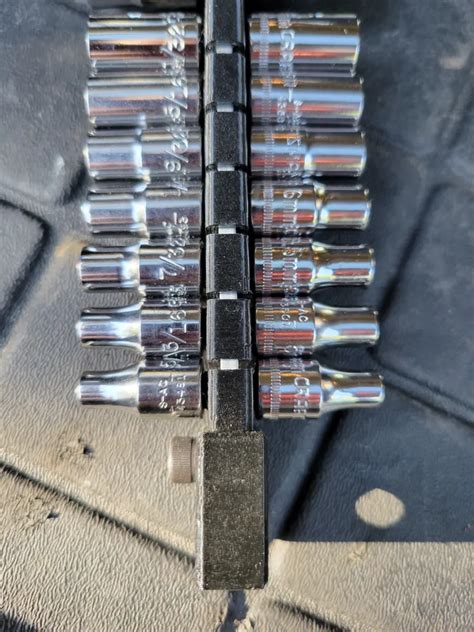 Dual Socket Rail Organizer 1 4 And 3 8 Remixed By Bri0nac Makerworld Download Free 3d Models