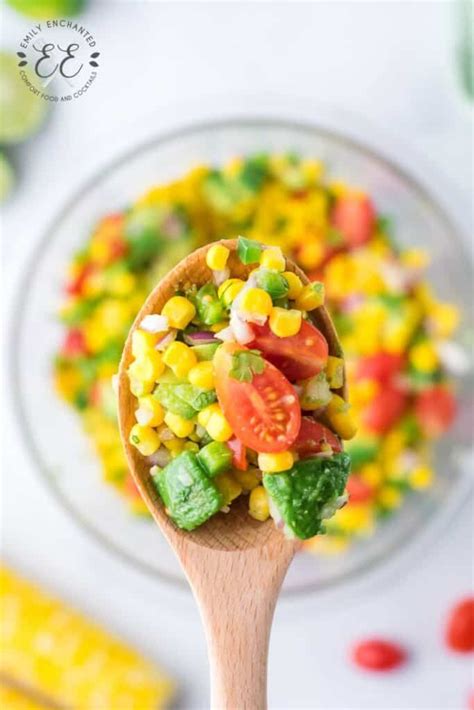 Fresh Corn Avocado Salad Recipe