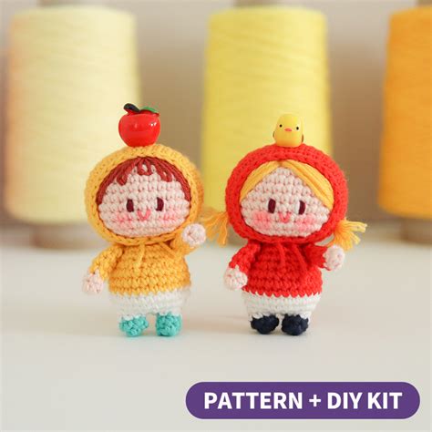 [바이브리 Diy Kit] 쁘띠돌스 코바늘 인형 패키지 바이브리