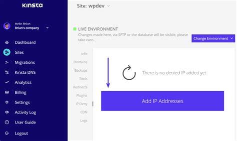 How To Block An Ip Address With The Ip Deny Tool