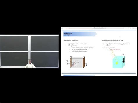 Free Video Experimental Observables Backgrounds And Search With Bolometers Lecture 2 From