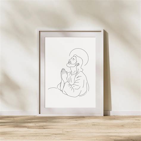 Gethsemane Lds Easter Holy Week Print Easter Line Art Scriptures
