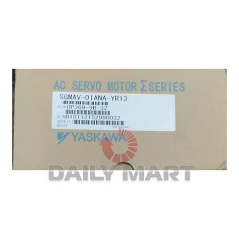 New In Box Yaskawa Sgmav 01ana Yr14 Ac Servo Motor La Paz County