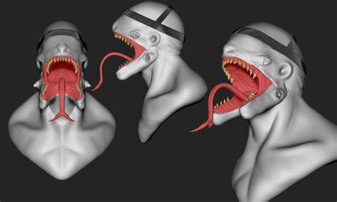 Demonic Alien Concept Art Wip Alien Concept Art Ps Deadpool