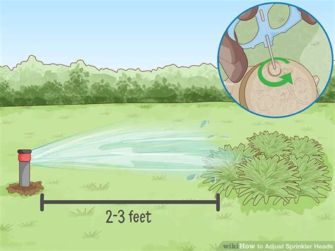 3 Simple Ways To Adjust Sprinkler Heads Wikihow