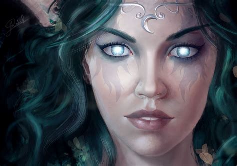 Tyrande Whisperwind By Roannna On Deviantart