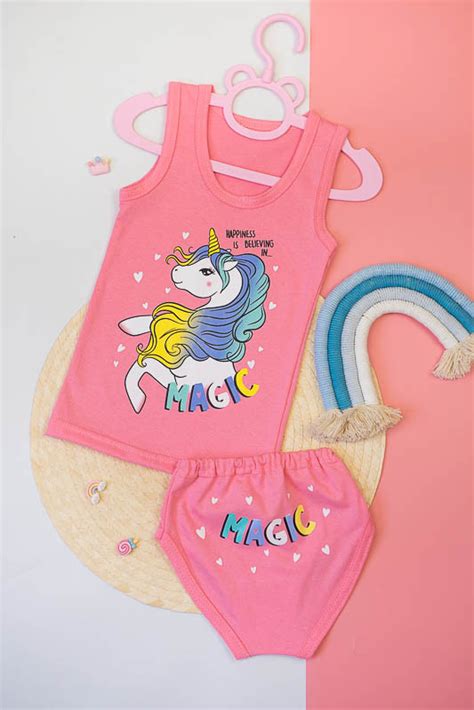 Комплект нижньої білизни для дівчинки 1102Д 1