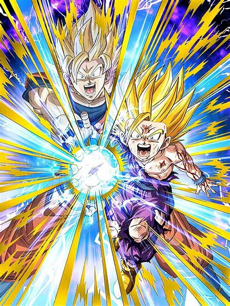 Gohan Ssj2 Padre Hijo Kamehameha Fondo De Pantalla Pxfuel