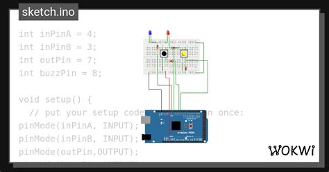 2 Leds 2buttons Using Boolean Wokwi Esp32 Stm32 Arduino Simulator