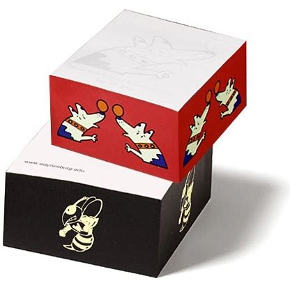 Post It Notes Custom Printed Half Promo Cube X X