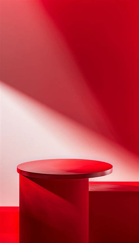 极简主义红色产品展台图片 【素材】网页背景图图片素材 花瓣网