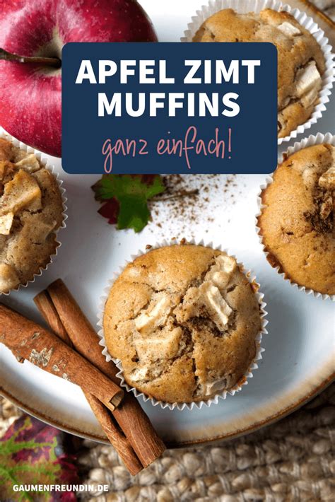 Apfel Muffins Mit Zimt