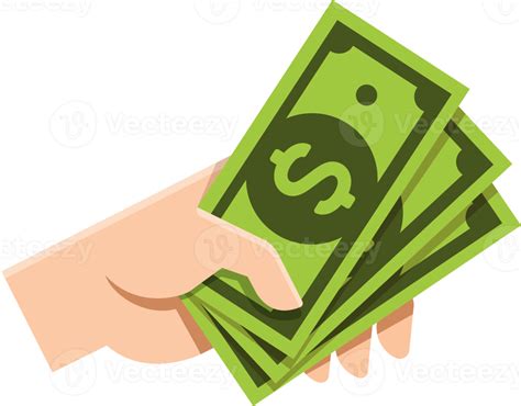 La Main Avec De L Argent 18923124 PNG