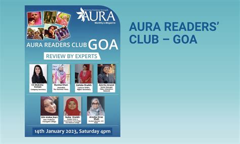 Aura Readers Club Goa Aura Monthly E Magazine