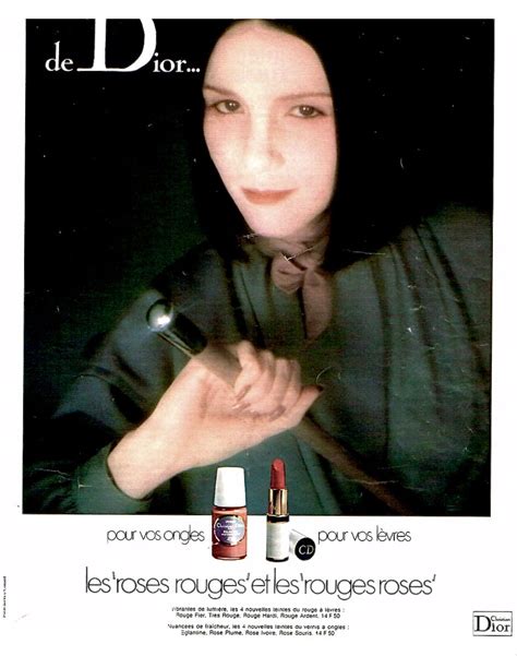 Christian Dior Cosmetics Advertisement 1975 Christian Dior Vintage