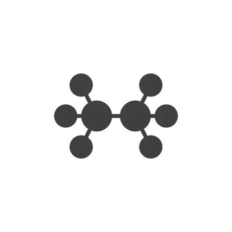 Isobutylene Molecular Structure Vector Icon Stock Vector By ©avicons