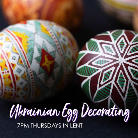 Ukrainian Egg Decorating Class