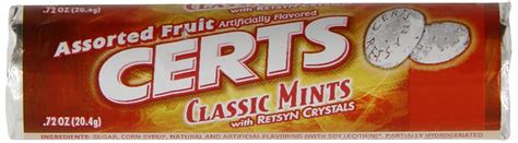 Certs Classic Mints Mixed Fruit 12 Piece Packs Pack Of
