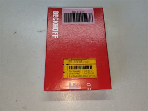 4 Channel Digital Input Terminal TwinSAFE 24 V DC 159 00