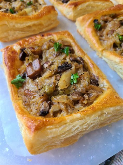 Savory Puff Pastry Tarts Cooking My Pounds Off