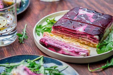 Beet And Herbed Goat Cheese Terrine Let The Baking Begin