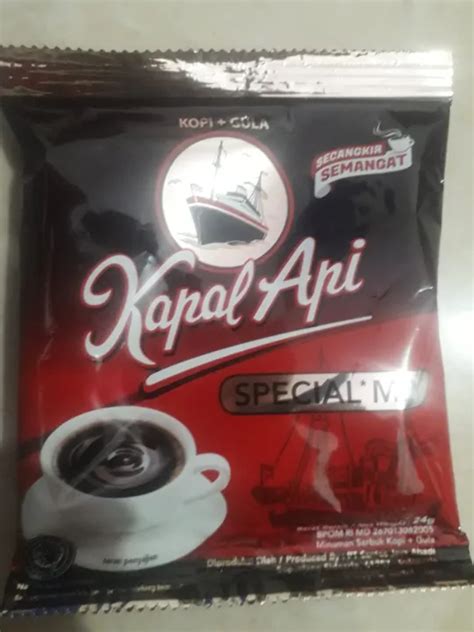 Kopi Kapal Api Special Mix 1 2 Renceng Atau 6 Bungkus Kopi Sachet
