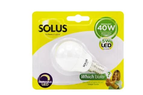 Solus 40 Watt E14 Led Dimmable Bulb Screw Cap Otooles Tools