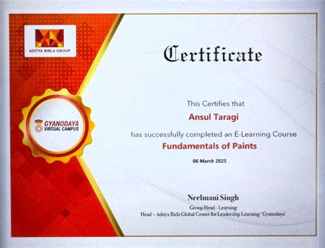 Excited To Share That Ive Successfully Completed My Certification In The Ansul Taragi