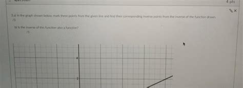 solved 3 b is the imerse of this function alse a