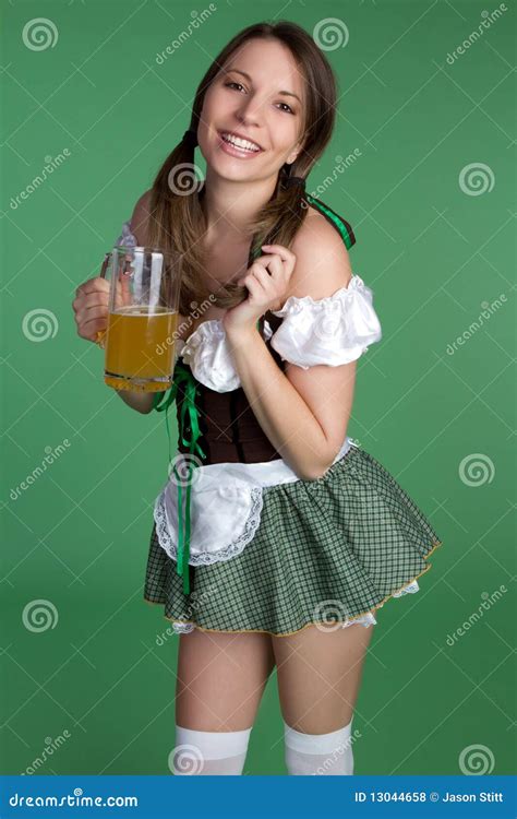St Patricks Day Woman Royalty Free Stock Photos Image
