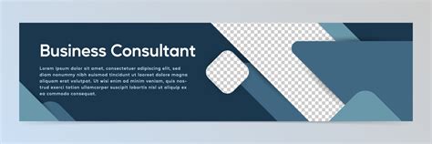 modern abstract linkedin banner template 12939564 vector art at vecteezy