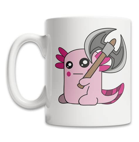 Axolotl Pun Mug Chibi Axolotl Mug Kawaii Axolotl Mug Cute Axolotl