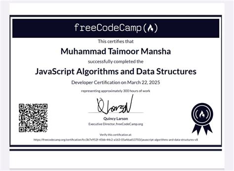 Javascript Algorithms Webdevelopment Problemsolving Coding Muhammad Taimoor Mansha