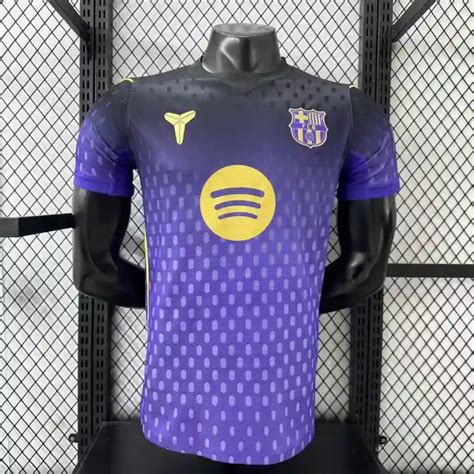 2526 Player Fc Barcelona Purple Soccer Jersey Away Jersey Soccer