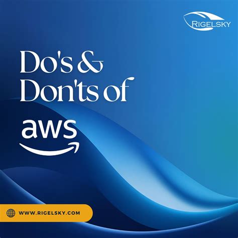 Aws Cloudcomputing Awsbestpractices Cloudsecurity Techtips Rigelsky Inc